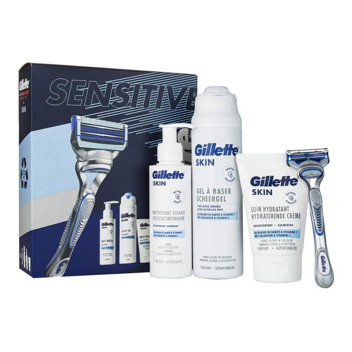 Gillette Skinguard Sensitive 4 Piece Gift Set