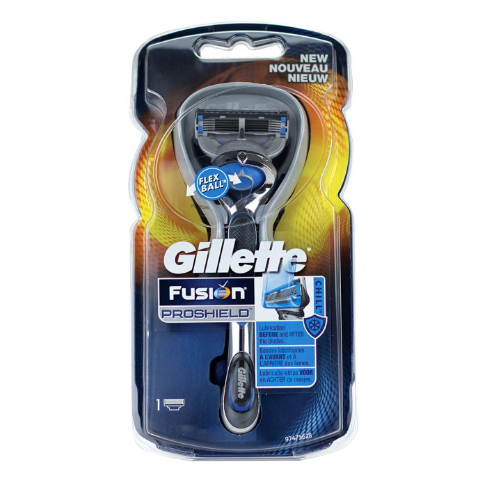 Gillette Fusion Proshield Chill Razor with Flexball Technology
