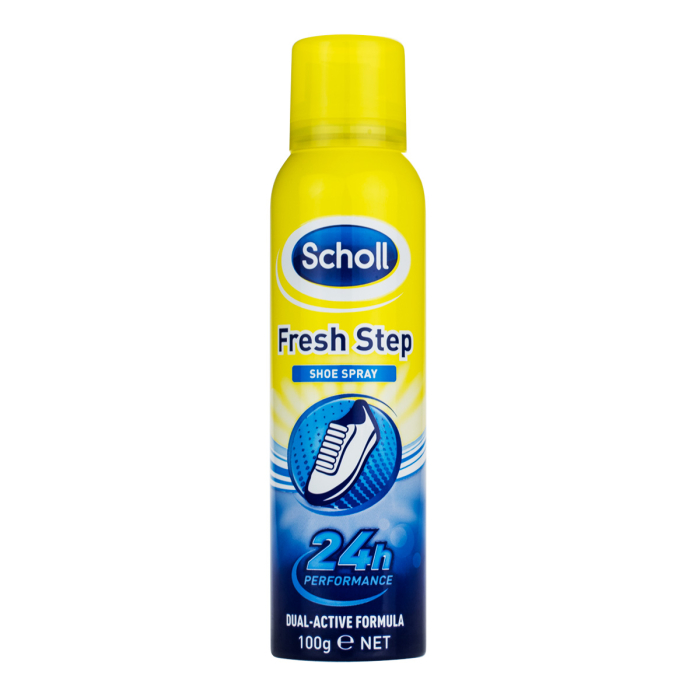 Scholl Fresh Step 24h Odour Control Shoe Spray Dual-Active Formula 150ml