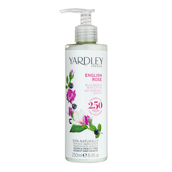 Yardley English Rose Silky Smooth Body Lotion 250ml