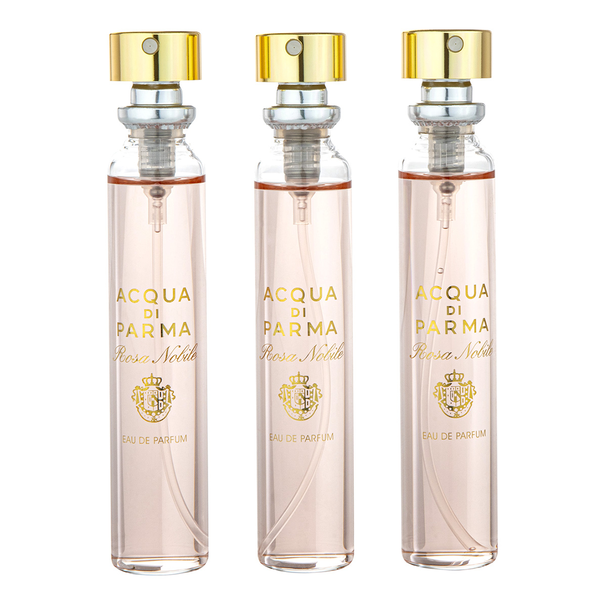 Acqua Di Parma Rosa Nobile 3 x 20ml Eau de Parfum REFILL Sprays ...