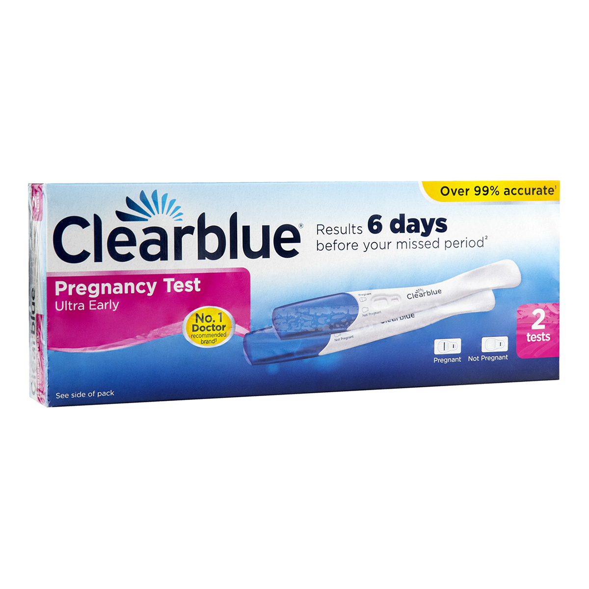 Clearblue Pregnancy Test Ultra Early Detection 2 Tests | BeautyBuys Ireland