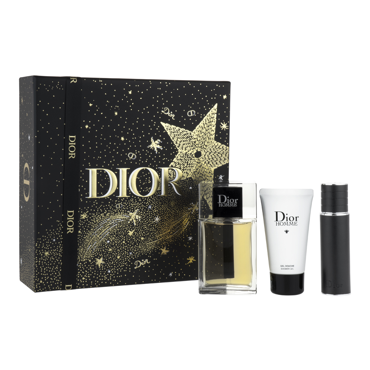 Christian Dior Dior Homme Eau de Toilette 100ml 3 Piece Gift Set ...