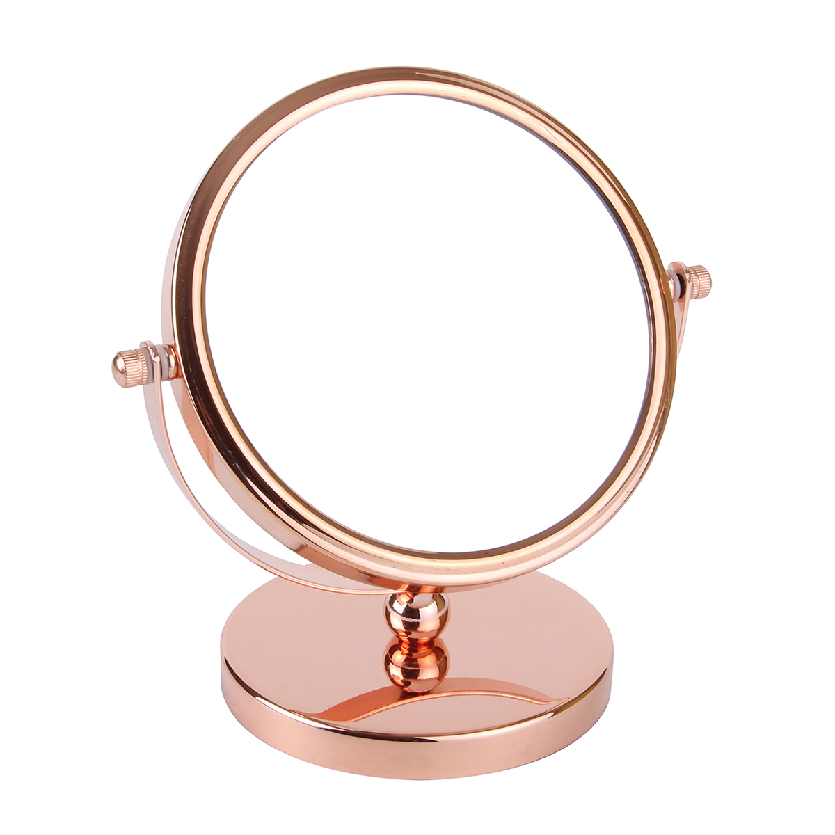 Buy for €19.95 - Stunning, rose gold 5x magnification pedestal mirror ...