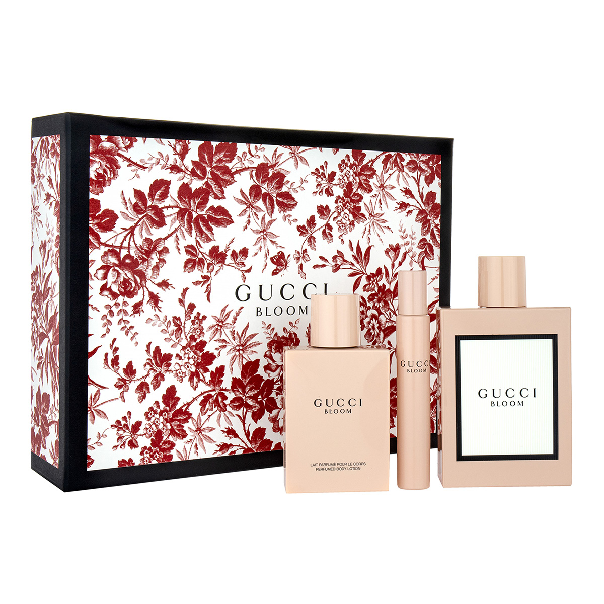 Gucci Bloom Eau de Parfum 100ml 3 Piece Gift Set | BeautyBuys Ireland