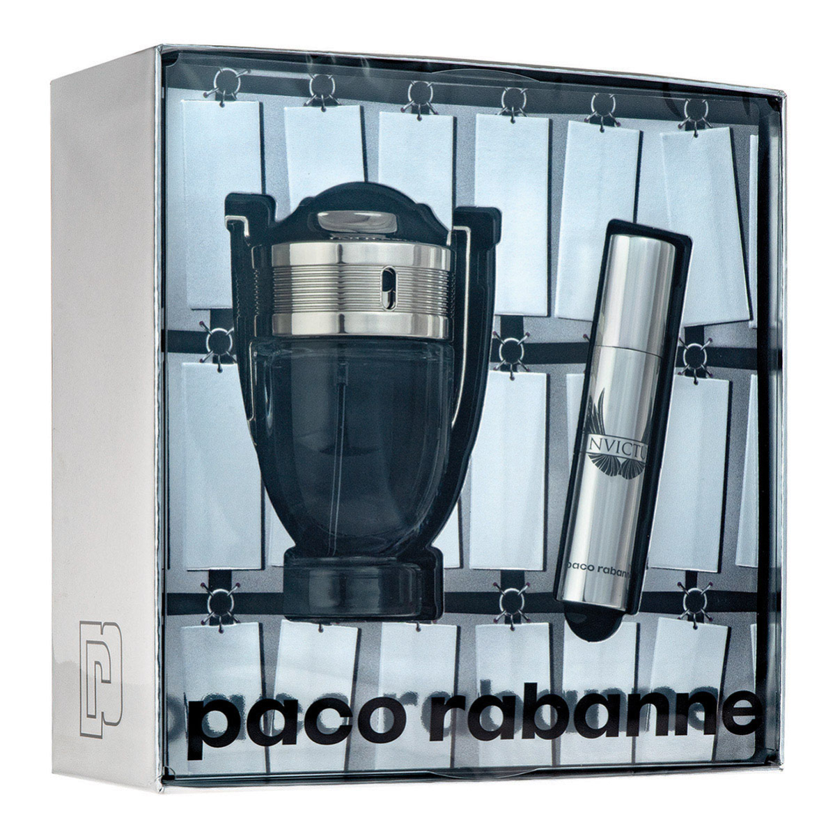 Paco Rabanne Invictus For Men Eau de Toilette 50ml 2 Piece Gift Set ...