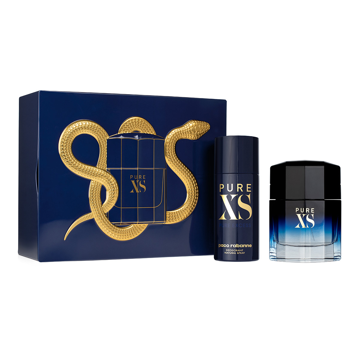 Paco Rabanne Pure XS Pour Homme Eau de Toilette 100ml Gift Set ...