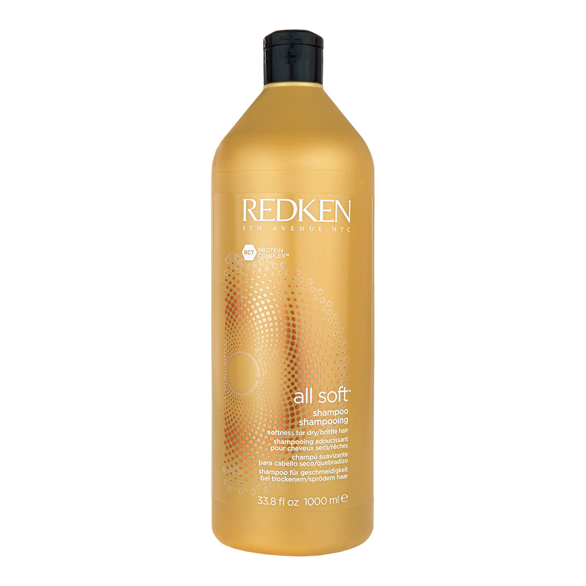 Redken All Soft Shampoo 1000ml Softness For Dry/Brittle Hair ...