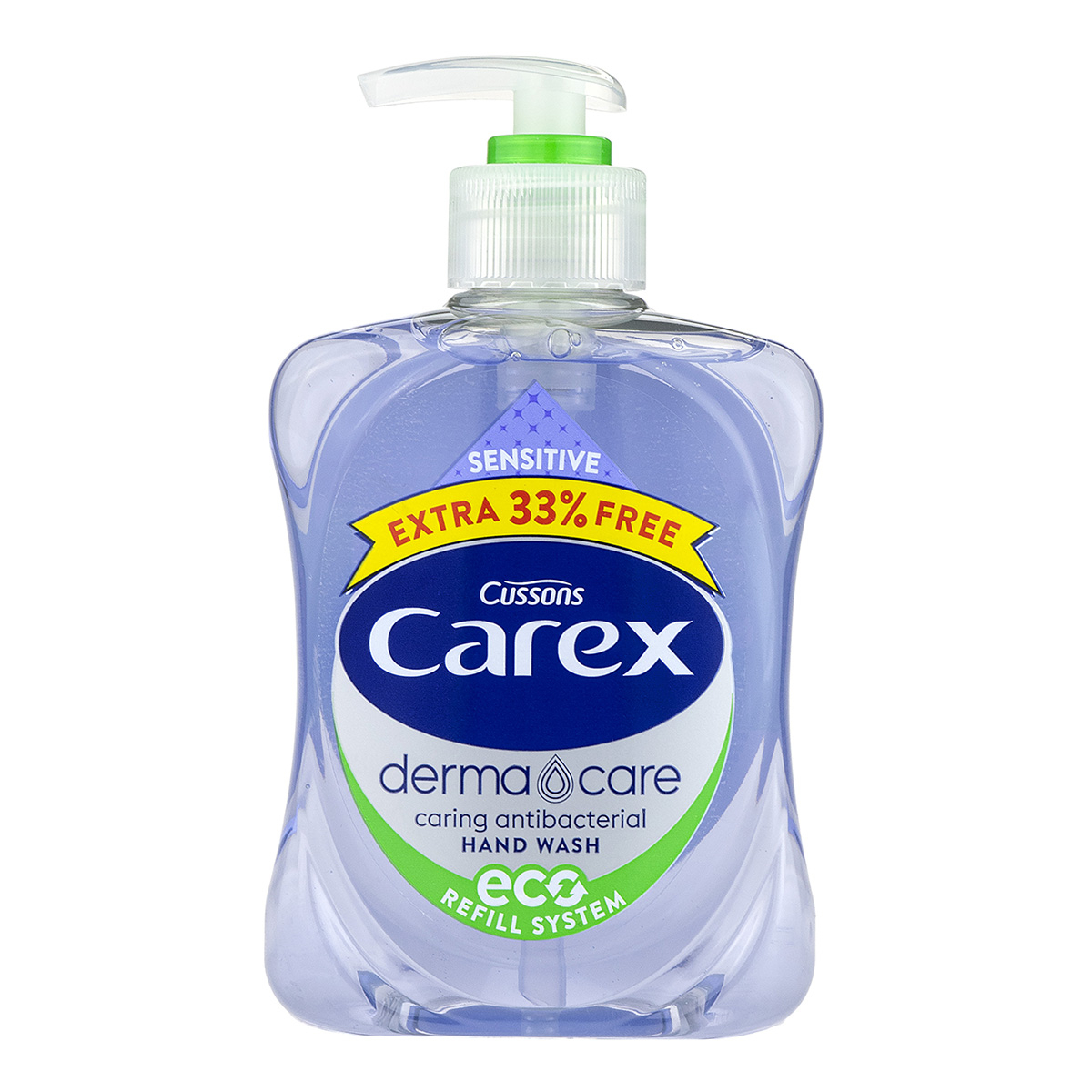 Cussons Carex Derma Care Sensitive Caring Antibacterial Hand Wash 333ml ...