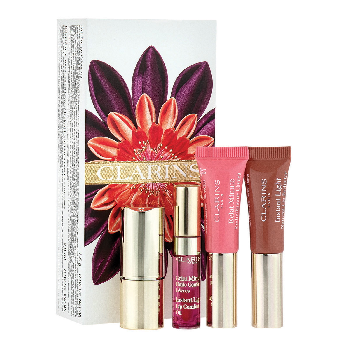Clarins Love Your Lips 4 Piece Lipcare Set