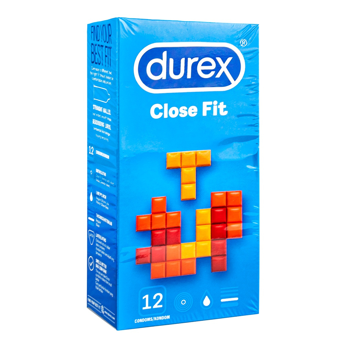 Durex Condoms Close Fit Pack of 12