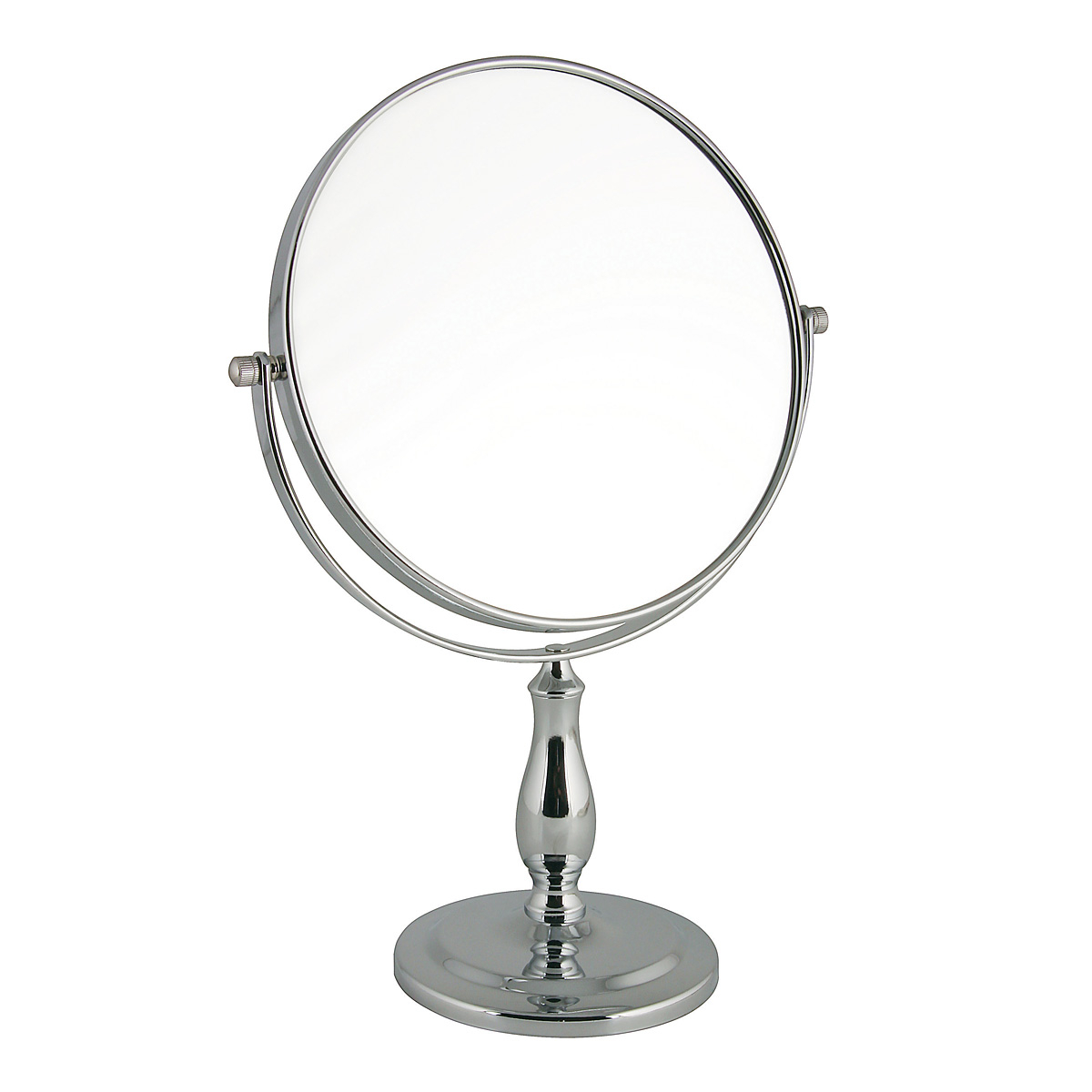 Famego Chrome 20cm Pedestal Mirror 5x Magnification 5518/20CHR