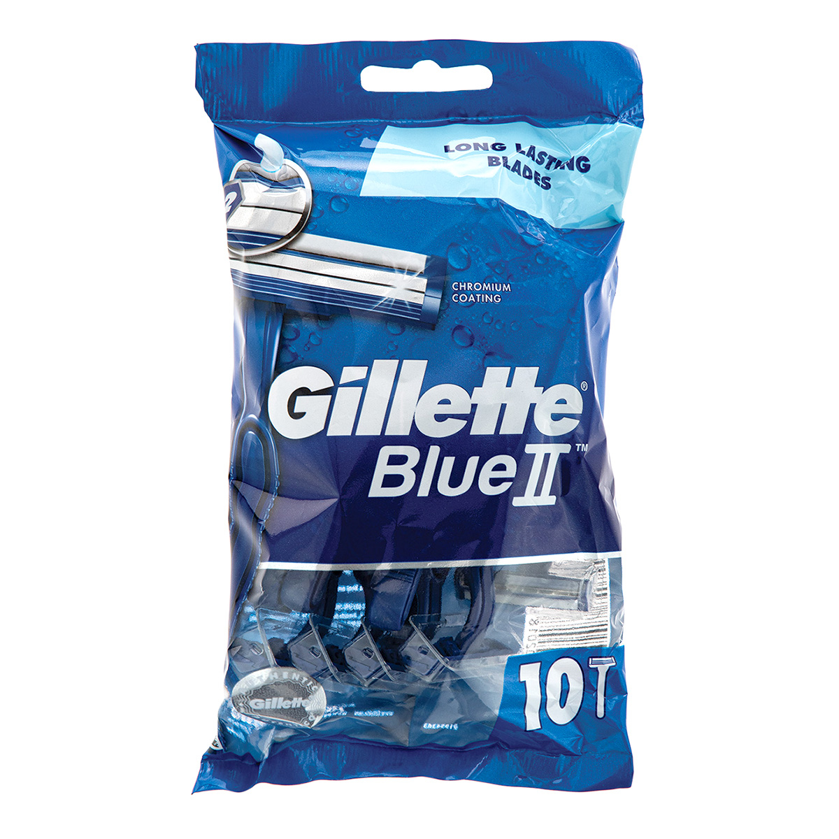 Gillette Blue II Disposable Razors 10 Pack