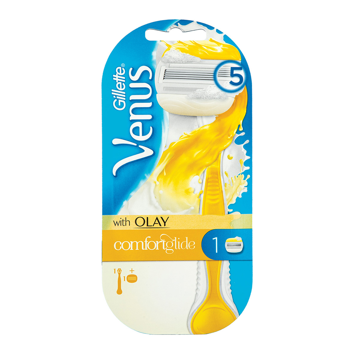 Gillette Venus Comfortglide with Olay Razor + 1 Cartridge