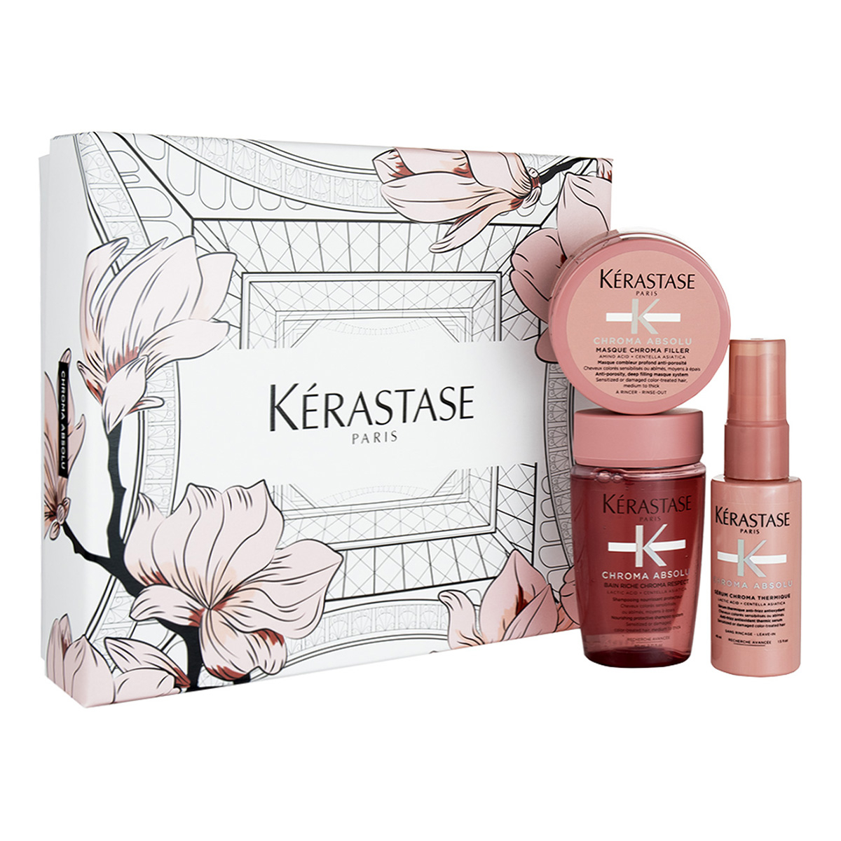 Kerastase Chroma Absolu 3 Piece Discovery Haircare Gift Set