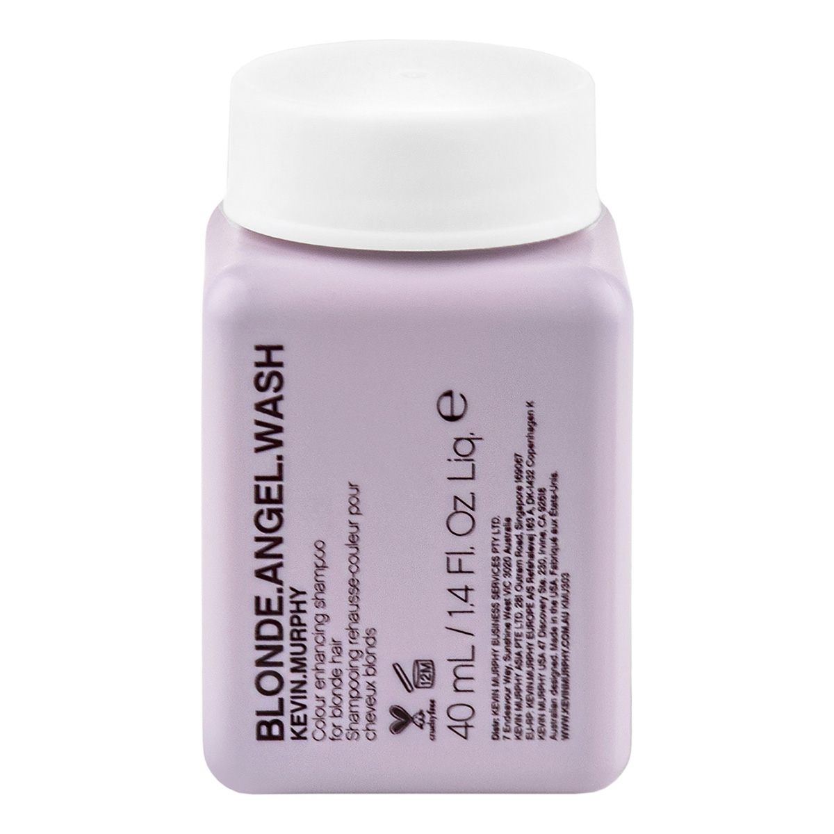 Kevin Murphy Blonde Angel Wash Colour Enhancing Shampoo For Blonde Hair 40ml Travel