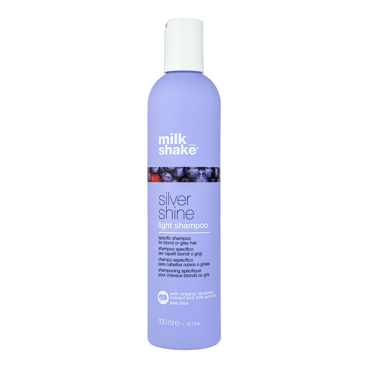 Milk Shake Silver Shine Light Shampoo 300ml For Blond or Grey Hair