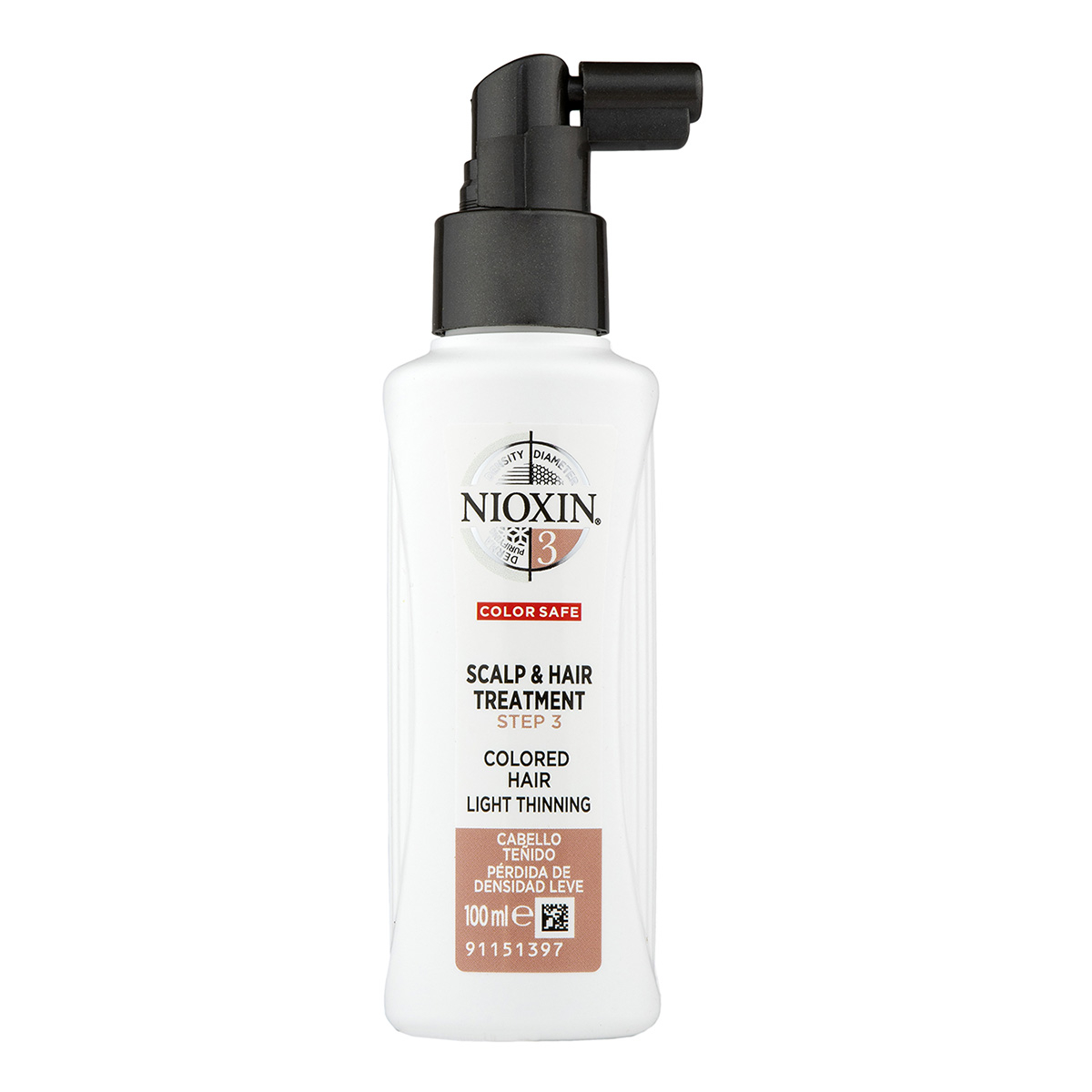 Nioxin System 3 Scalp & Hair Treatment 100ml for Colored Hair with ...