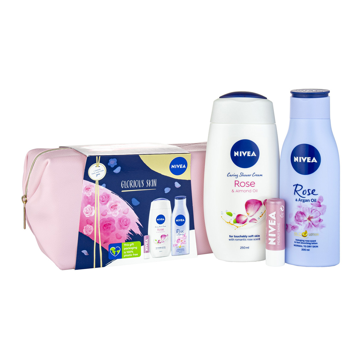 Nivea Glorious Skin 4 Piece Skincare Gift Set
