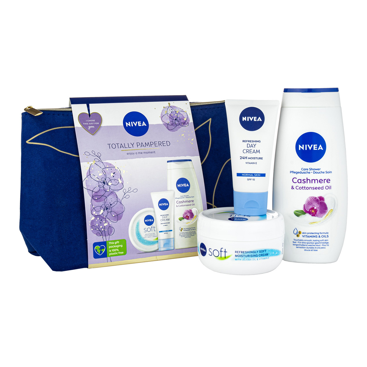 Nivea Totally Pampered 4 Piece Skincare Gift Set