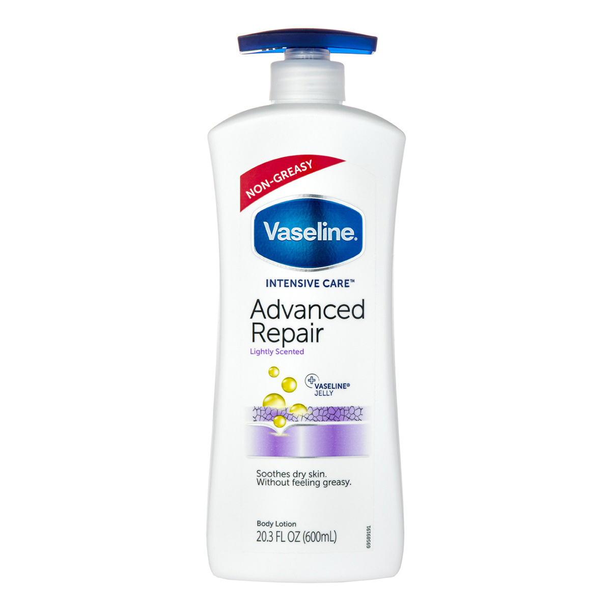 Vaseline Intensive Care Advanced Repair Body Lotion 600ml Pump